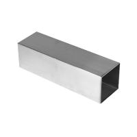 China Thickness 0.5mm SS304 Square Steel Pipe Satin Hairline Surface for sale
