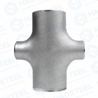 China Buttweld Reducing Straight Stainless Steel Cross Welding Casting JIS B2311 for sale