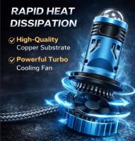 China 240W 12000LM Super Bright New Car LED Headlight Bulb H4 Mini Projector 6500K for Cars SUVs Trucks 12V-24V OEM for sale
