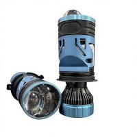China Super Bright 120W 12V 24V 6000K H4 Mini Projector Bulb LED Headlight for Cars Trucks 10000 Lumens for sale