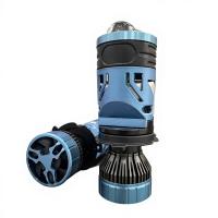 China Super Bright 120W 12V 24V 6000K H4 Mini Projector Bulb LED Headlight for Cars Trucks 10000 Lumens for sale