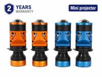 China 240W Per Pair H4 Mini Projector  LED Headlight Bulb 6500K Canbus Auto Lamp Plug & Play for Cars SUVs Trucks 12V-24V OEM for sale