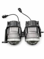 China Fog Lamp Dual Color 110W Pair Projector  LED Bulb Lens 6500K 3000K Canbus Auto Lights Plug & Play for Cars Trucks 12V 24V OEM for sale