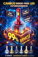 China New 90W 9000 Lumens 6000K Car/Truck LED Headlight Bulb D3S D8S Plug Play 12V Cooling Fan 2-Year Warranty OEM/ODM for sale