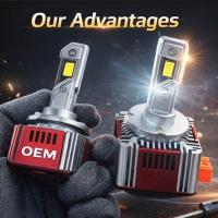 China New 90W 9000 Lumens 6000K Car/Truck LED Headlight Bulb D3S D8S D Serious Plug & Play 12V/24V 2-Year Warranty OEM/ODM for sale