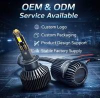 China 90W 8000LM New Car LED Headlight Bulb 6500K H1 Auto Lamp Plug & Play 12-24V Universal Fitment OEM China Factory for sale