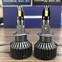 China 90W 8000LM New Car LED Headlight Bulb 6500K H1 Auto Lamp Plug & Play 12-24V Universal Fitment OEM China Factory for sale