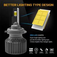 China H7 90 Watt LED Headlight Bulb Auto Lighting Car Lights 6500Lm Auto Parts Accessories 9005 9006 Headlamp  12V 24V for sale