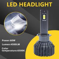 China New 120 Watt H1 LED Headlight High Power 24V White Light 8000LM Auto Lighting System Full Capacity Car LED Headlights for sale