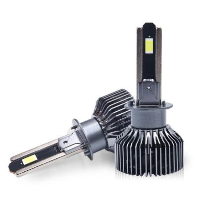 China 120W Alloy Brass H1 LED Headlight Bulb Universal Auto Lighting System New Condition 6500K Color Temperature 9000LM Front Lamp for sale