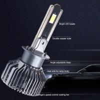 China 120W Alloy Brass H1 LED Headlight Bulb Universal Auto Lighting System New Condition 6500K Color Temperature 9000LM Front Lamp for sale