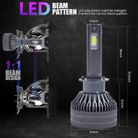 China Factory Direct Supply New 120W Universal H1 LED Car Headlight Bulbs 7500LM 6500K 24V Aluminum+Brass YOUCHESHI 24-Month Warranty for sale