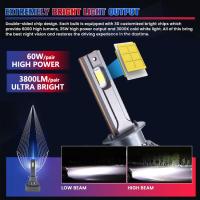 China Factory Direct Supply New 120W Universal H1 LED Car Headlight Bulbs 7500LM 6500K 24V Aluminum+Brass YOUCHESHI 24-Month Warranty for sale
