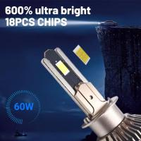 China 120W Per Pair H1 12000LM Super Bright LED Headlight Bulb 6500K Canbus Auto Lamp Plug & Play for Cars SUVs Trucks 12V-24V OEM for sale