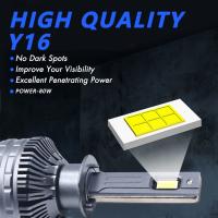 China High Power 160W 6500K Cool White Universal H1 Car LED Headlight Bulb Aluminum+Brass 24V 11000LM 87LM/W New YOUCHESHI 24 Months for sale