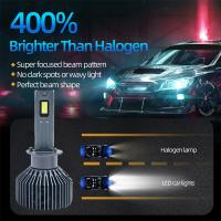 China New 160W 6500K Universal H1 Car LED Headlight Bulb with 11000LM for sale