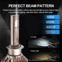 China Super High Power 200W 10000LM LED Headlights Bulb Cool White Light 6500K Auto Lighting System Car Truck H1 H4 H7 H11 9005 for sale