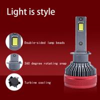 China New 240W Full Capacity Universal H1 LED Headlight 6500K 12000LM Auto Lighting System for Front Car Lamp for sale