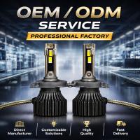 China New 130W 12000LM H4 LED Headlight Bulbs 6500K Auto Headlamp Long Lifespan Advanced Cooling System 12-24V Universal Fitment for sale