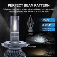 China 90W H4 LED Canbus Headlight High Power 6500k White LED Bulb 24V Auto Lighting System 3000LM 24 Months Warranty Universal Fitment for sale