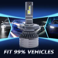 China 90W H4 LED Canbus Headlight High Power 6500k White LED Bulb 24V Auto Lighting System 3000LM 24 Months Warranty Universal Fitment for sale