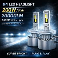 China H4 Led Headlight High Quality 12V 24V Bulb 100W Car Led Headlight 9000LM Auto Lighting Systems Cars Truck for sale
