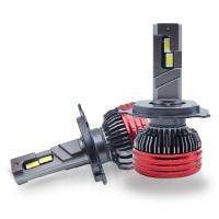 China 130W H4 LED Car Headlight High Performance White Light Automotive Accessories Canbus Function 24V New for sale
