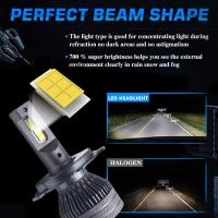 China New 120W Auto LED Headlights 4600LM H4 Cool White Light High Power Universal Fitment Car Accessories for sale