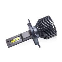 China New 70W H4 Auto Car LED Headlight Bulb Double Color Canbus Function 24V IP68 Waterproof Universal Fitment 6000K 2300LM 38LM/W for sale