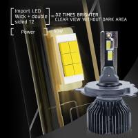 China Universal Auto Lighting System 6500K 120W 24V Car LED Headlight Bulb 5100LM High Lumen Universal Fitment New Automotive for sale