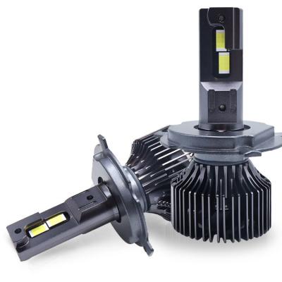 China High Power 200W H4 Car LED Headlight Universal Auto Lighting System New 24V Aluminum White Light H4 Bulb Shape 5000LM 6500K for sale
