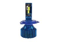 China New Design Gold Color 6500K 300W 20000LM Full Capacity 12V/24V IP68 Waterproof LED Car Headlight Bulbs for H4 Universal Fitment for sale