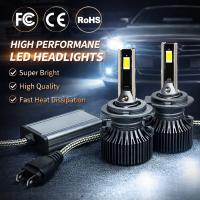 China 130W 13000LM H7 Car LED Headlight Bulbs 6500K New Long Lifespan Cooling Fan 12-24V Universal Fitment OEM/ODM for sale