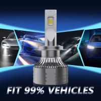 China YOUCHESHI New 90W High-Power H7 Car LED Headlight 5200LM 24V 6500K Cool White Aluminum+Brass 81LM/W 24-Month Warranty Universal for sale