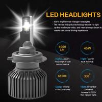 China New 100W Per Pair 10000LM Car LED Headlight Bulb 6500K H7 Plug & Play 12-24V Universal Fitment OEM/ODM for sale