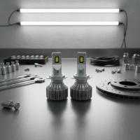 China China Factory YOUCHESHI Y25-H7 150W 12V Car LED Headlights High Brightness 14000LM 6500K White Light Aluminum+Brass Universal for sale