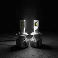 China China Factory YOUCHESHI Y25-H7 150W 12V Car LED Headlights High Brightness 14000LM 6500K White Light Aluminum+Brass Universal for sale