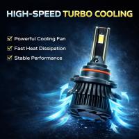 China High Brightness 65W 9005 LED Headlight for Cars Trucks 6500K White Light Canbus Function Factory Priced 12V 24V for sale