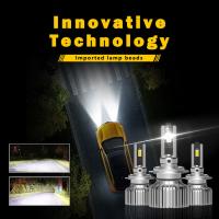 China 120W Per Pair H7 12000LM Super Bright LED Headlight Bulb 6500K Canbus Auto Lamp Plug & Play for Cars SUVs Trucks 12V-24V OEM for sale