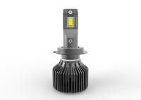 China New 200W 20000LM H7 6500K Car LED Headlights High Brightness Plug Play Cooling Fan 12-24V Aluminum+Brass Universal 2-year for sale