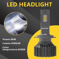 China China Factory High Quality YOUCHESHI H7 LED Headlight Bulb 24V 120W 6500K 8000LM Universal Fitment New Car Lights 24 Months for sale