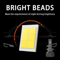 China China Factory High Quality YOUCHESHI H7 LED Headlight Bulb 24V 120W 6500K 8000LM Universal Fitment New Car Lights 24 Months for sale