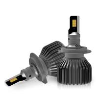 China High Performance 120W LED Car Headlights 12V IP68 Waterproof 9000LM H7 Double Color Bulb New Condition 24 Months Warranty for sale