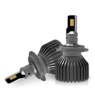 China High Performance 120W LED Car Headlights 12V IP68 Waterproof 9000LM H7 Double Color Bulb New Condition 24 Months Warranty for sale