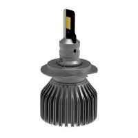 China High Performance 120W LED Car Headlights 12V IP68 Waterproof 9000LM H7 Double Color Bulb New Condition 24 Months Warranty for sale