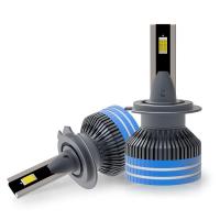 China YOUCHESHI P8 High Brightness 120W Car LED Headlights Canbus Full Capacity 9000LM H7 White Aluminum 12V New 24 Months Warranty for sale
