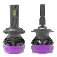 China Super Bright 7000Lm 120W H7 LED Headlight Bulb 24V Auto White Color Lighting System Canbus Function New Condition H1 Shape for sale