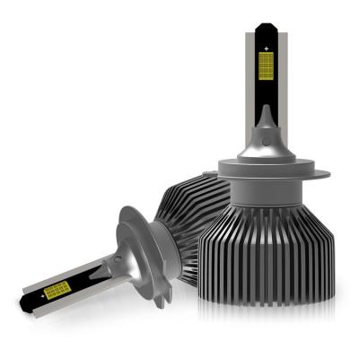 China High Performance 11000LM 120W New Led Headlight Bulb H7 Universal Fitment Car Front Headlights YOUCHESHI 6500K Aluminum & Brass for sale