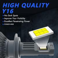 China High Quality Universal Auto Lighting System 6500K H7 Car LED Headlights Bulb 11000LM New 24V Automotive Accessories 160W for sale