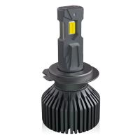China 6500K H7 Car Headlight Bulb Universal Auto Lighting System 160W 11000LM Power Cool White Light Aluminum+Brass Material New 24V for sale